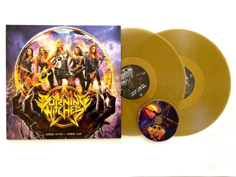 Vinyl: Burning Witches & Witches Alive 2LP Gold